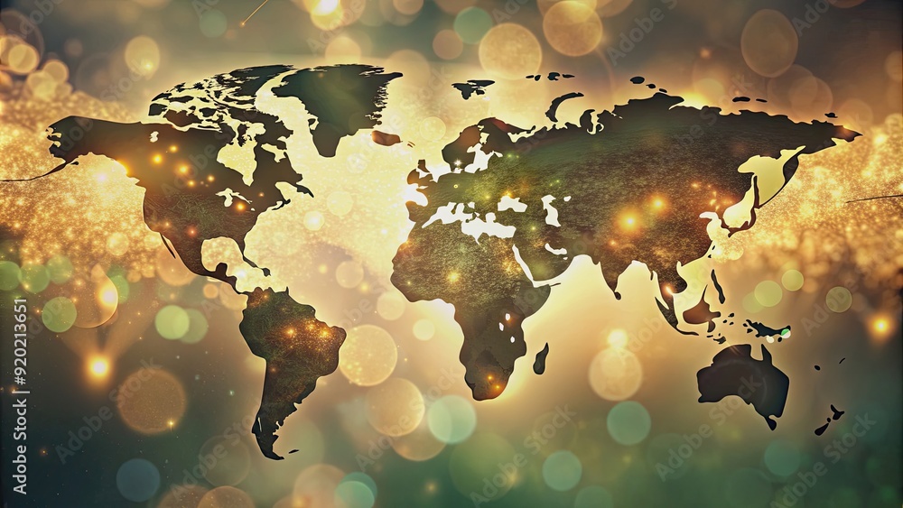 2K light map with bokeh effect and detailed foliage texture for ...