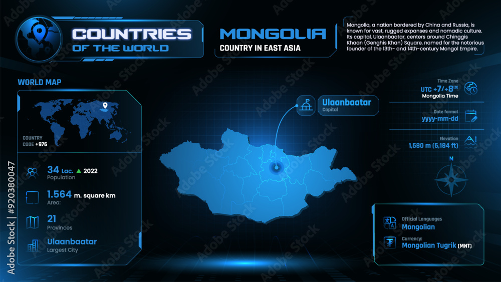 Mongolia Map Detailed Insights on Geography, Population and Key Facts ...