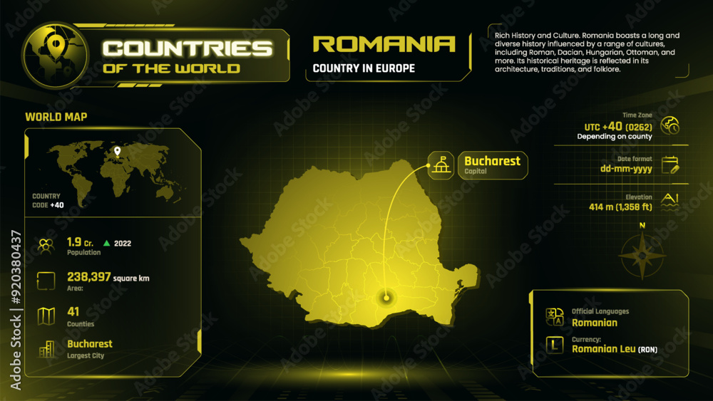 Romania Map Detailed Insights on Geography, Population and Key Facts ...
