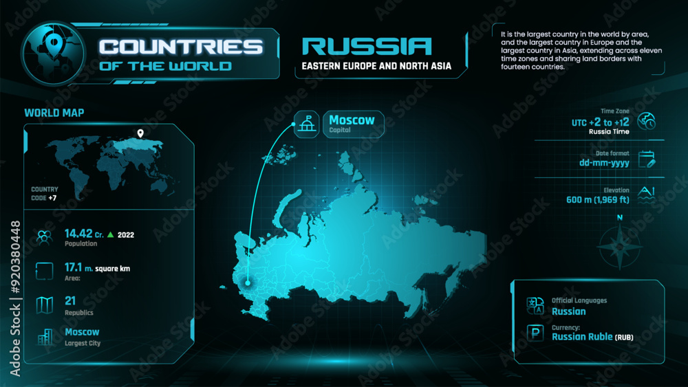 Russia Map Detailed Insights on Geography, Population and Key Facts ...