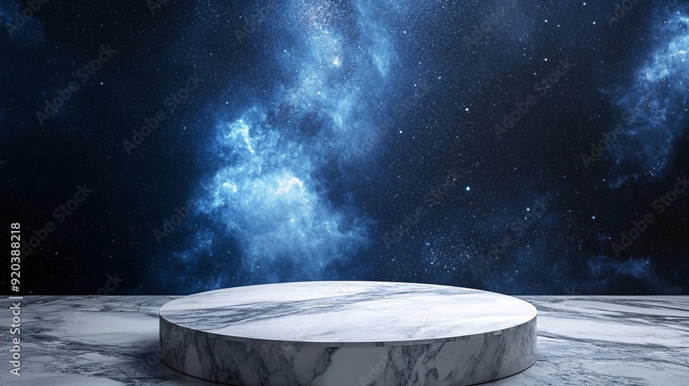 240804 137. Geometric pattern wallpaper, cylindrical stand podium for ...