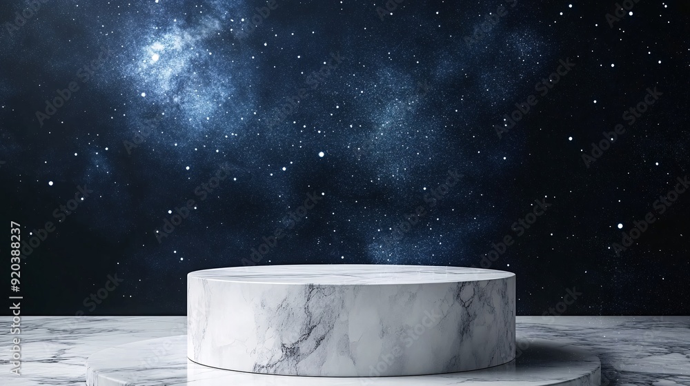 240804 137. Geometric pattern wallpaper, cylindrical stand podium for ...