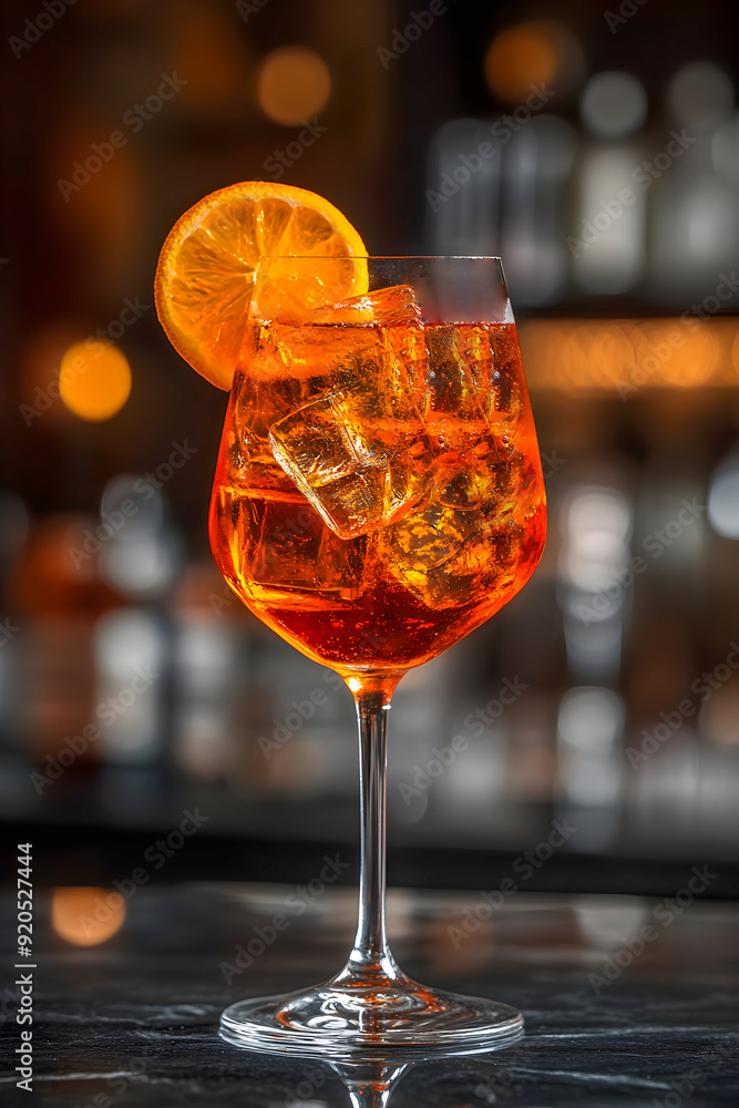 Alcohol cocktail Aperol spritz original aperitif prosecco bitter ...