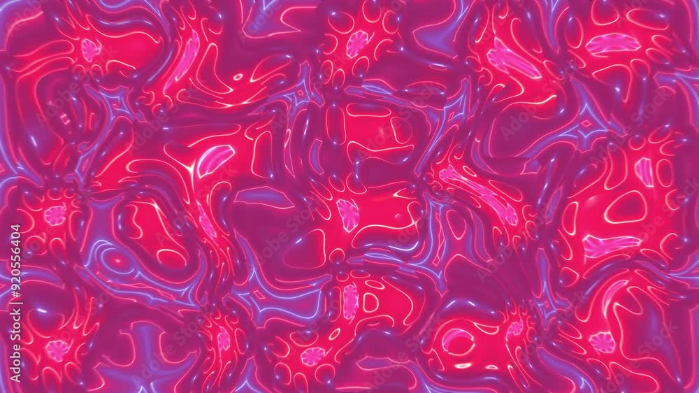 shiny wavy background, latex glossy neon colors lustrous texture ...