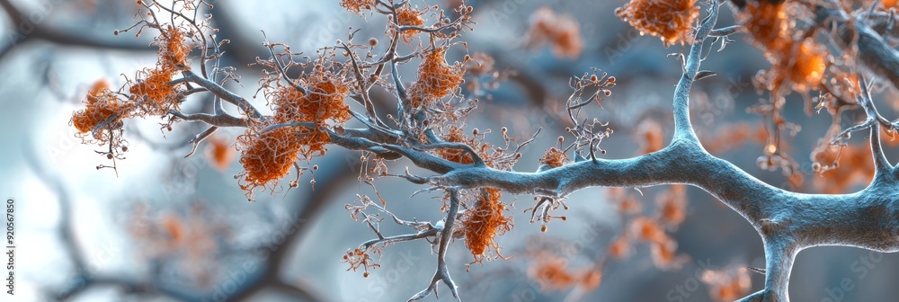 Glial Fibrillary Acidic Protein (GFAP)-stained activated astrocytes in ...