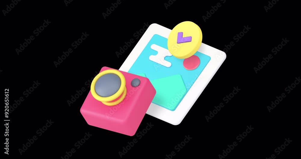 Photo gallery photography image with snapshot camera multimedia picture ...