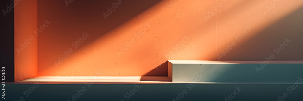 Elegant Gradient Shadow Casting Depth and Dimensionality on Central ...