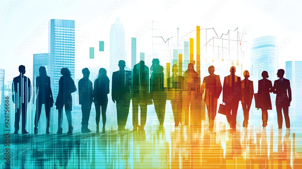 Labor Market Trends Shown by Employment Rates and Workforce Statistics ...