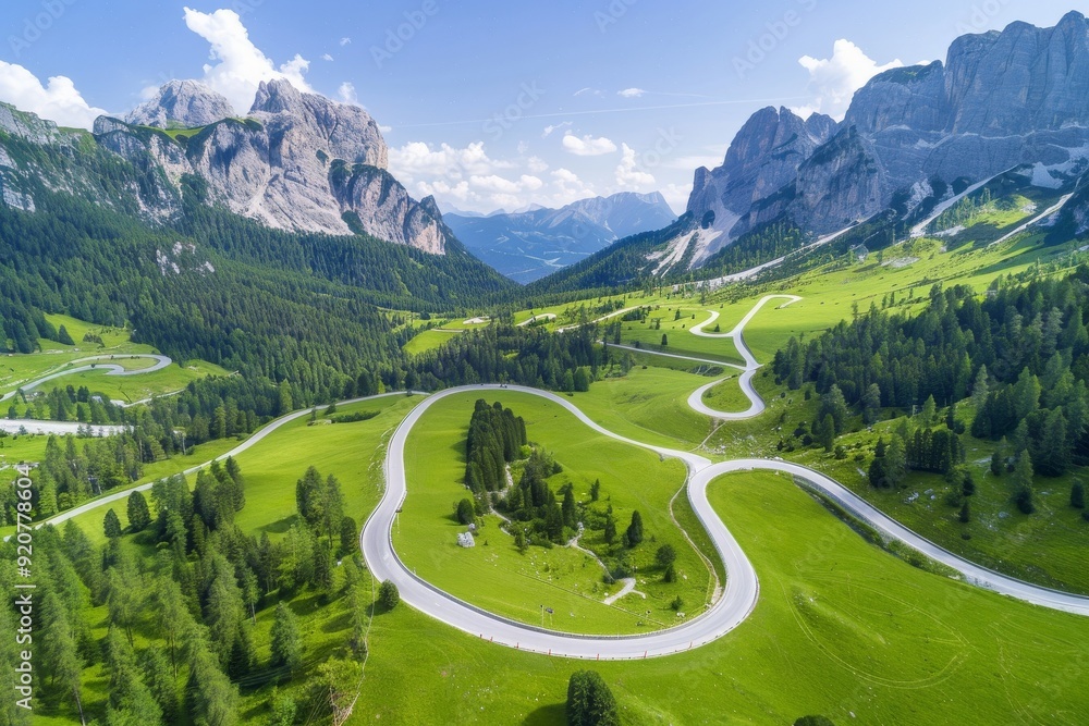 Der alte Tremola-Pass aus der Luft betrachtet, Schweiz (August 2021 ...