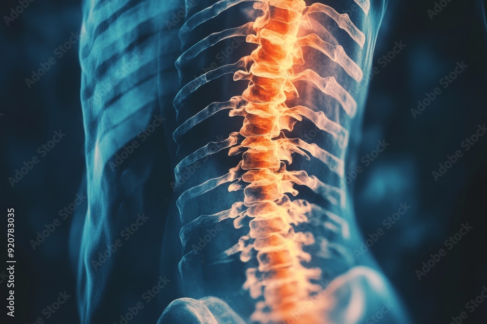 lung disease affecting the lower back. rebuilding the CT scan. On the ...