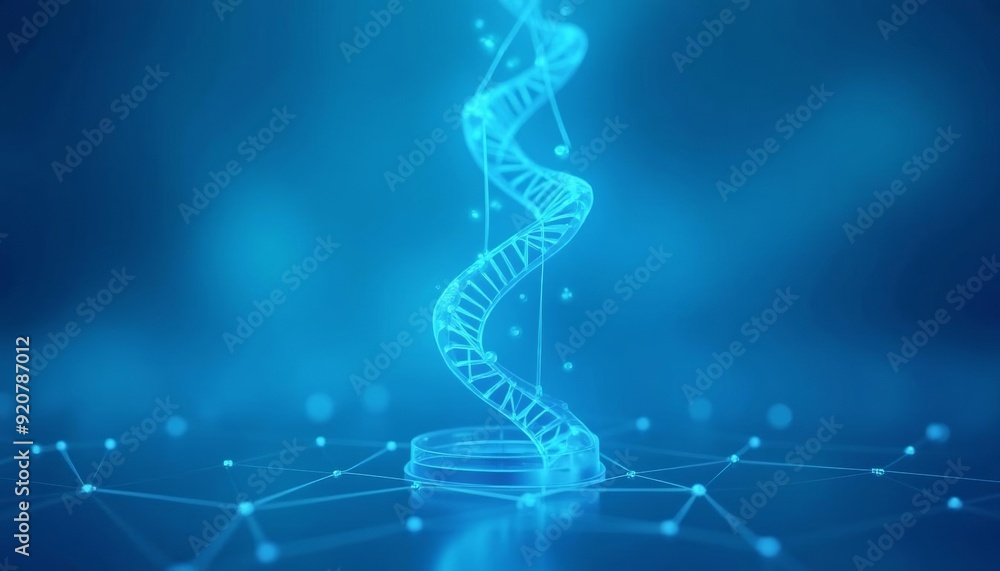 Exploring the DNA code A journey into the blueprint of life Stock ...