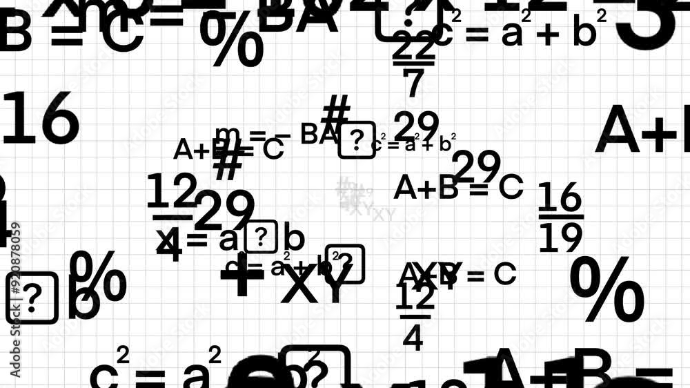 Math Science Formula Mathematic Equation Calculation Thinking