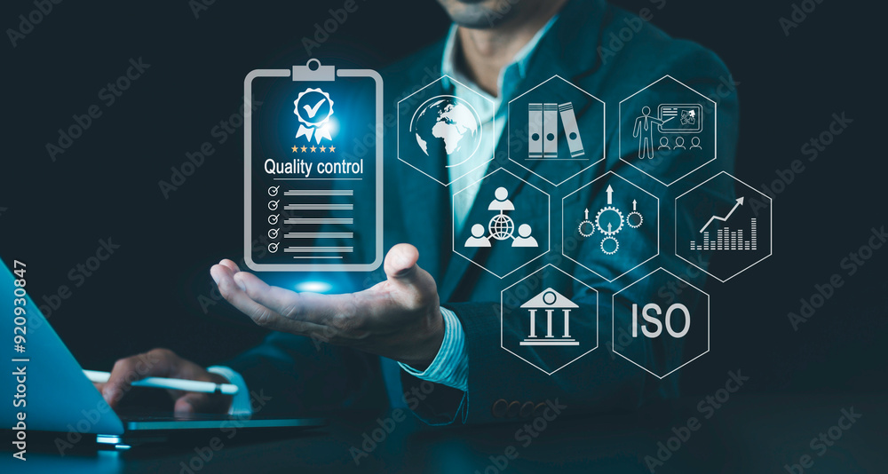 Quality management and validation process concept, Quality Assurance (QA), Quality Control (QC ...