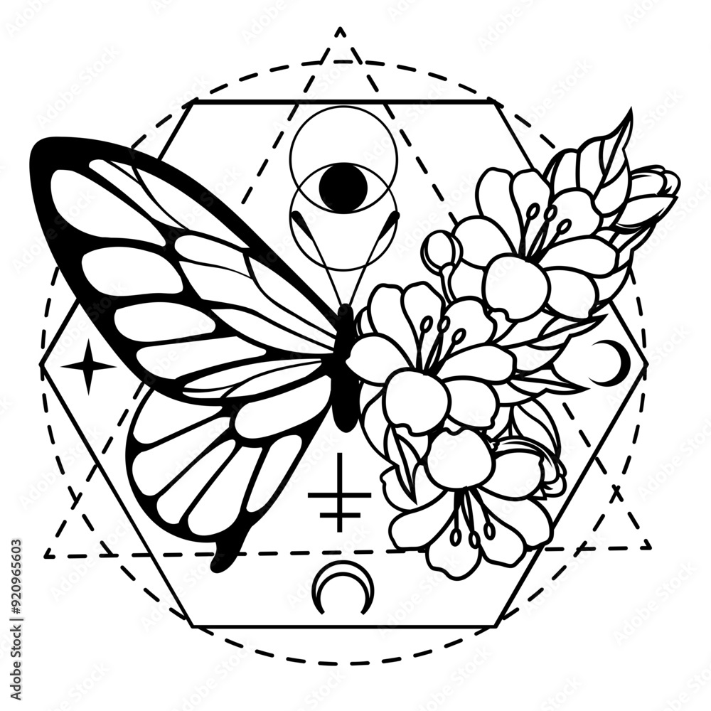 Floral Butterfly | Alchemy Butterfly | Flying Insect | Butterfly ...