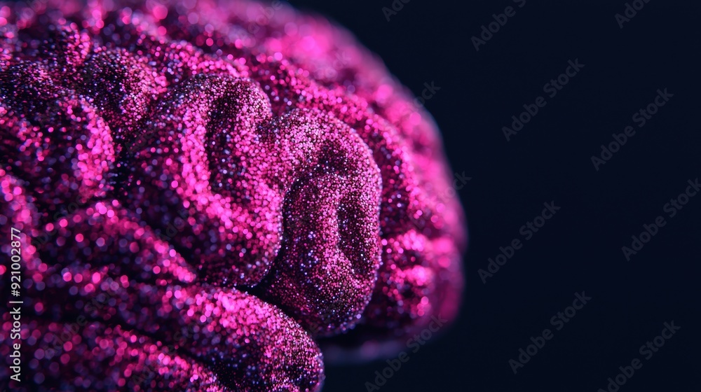Detailed Illustration of Pineal Gland and Melatonin Production for ...