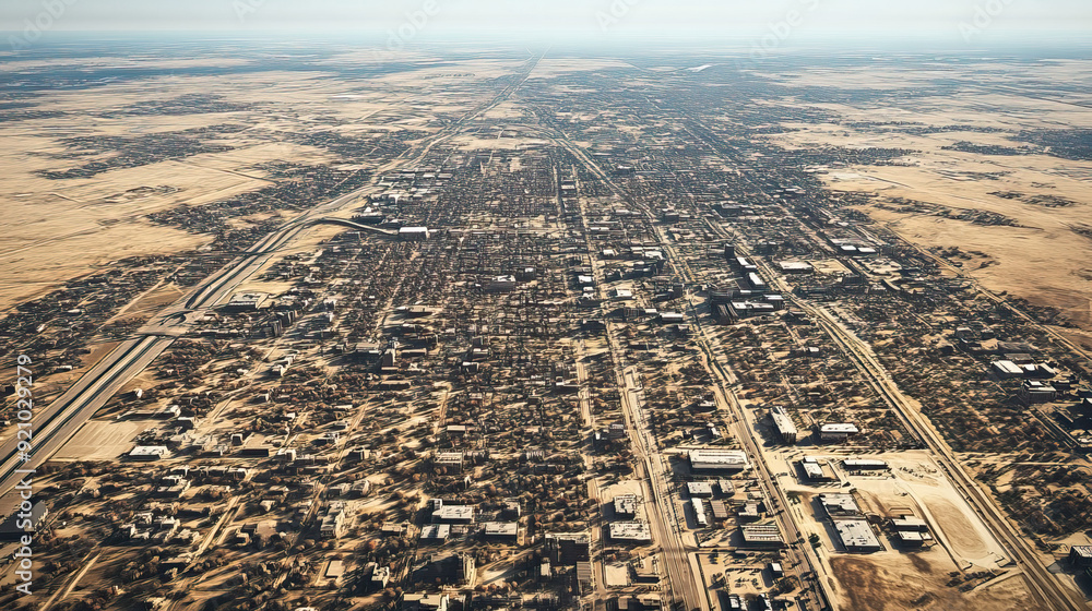 Technical aerial visual, 3D LiDAR GIS aerial map satellite scan model ...