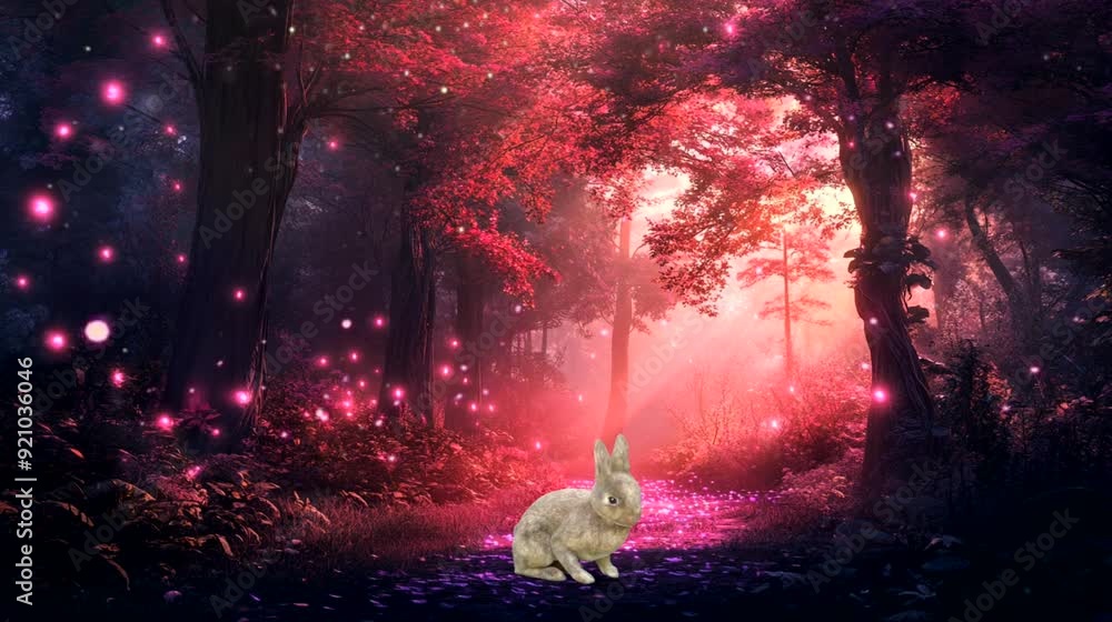 Seamless looping 4k time-lapse animation video background featuring an ...