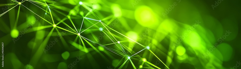 Graphite background with triangular cells. Green digital illustration ...