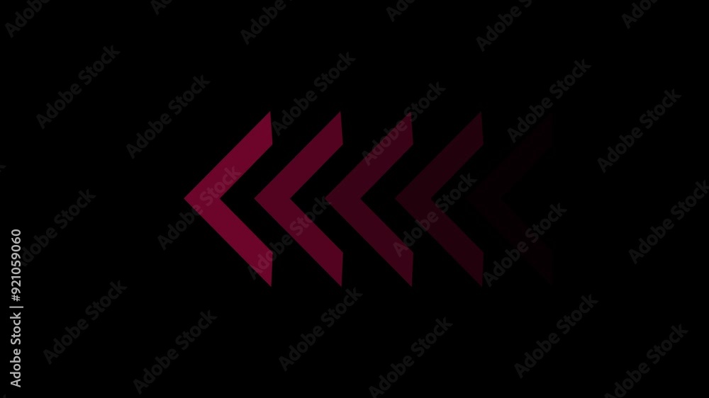 Arrow Loop Animation direction concept. arrow loading icon concept ...