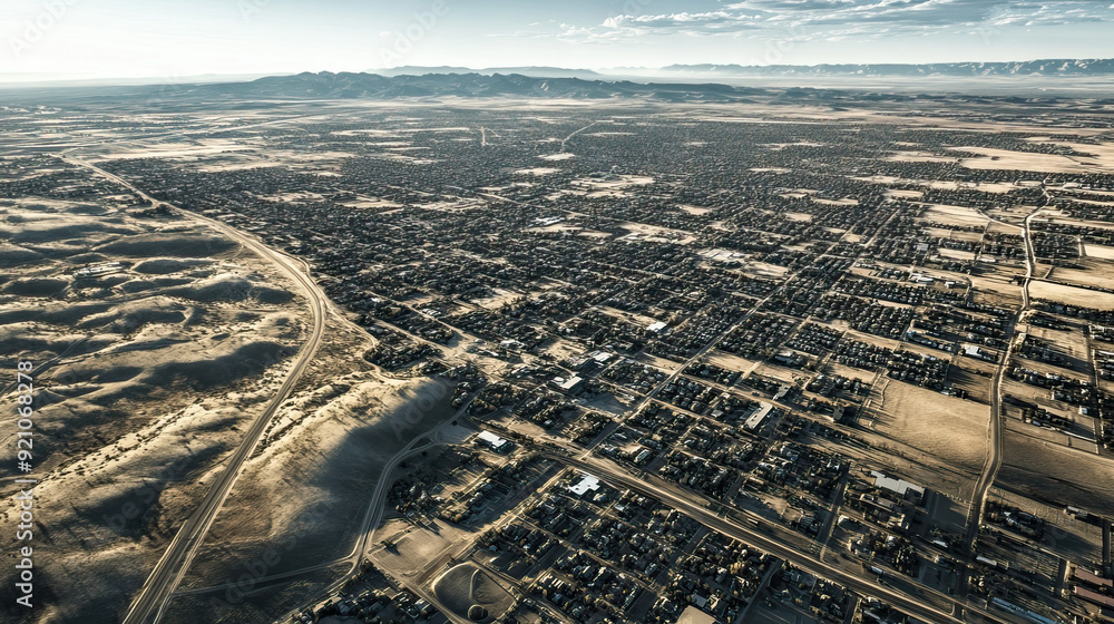 Technical aerial visual, 3D LiDAR GIS aerial map satellite scan model ...