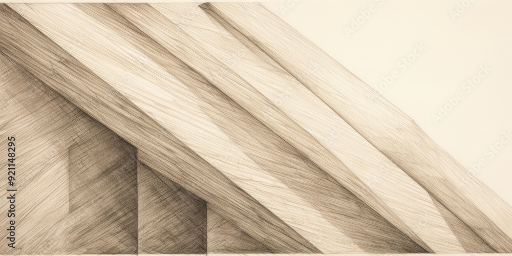 pencil sketch parallel lines at an angle crosshatching, white ...