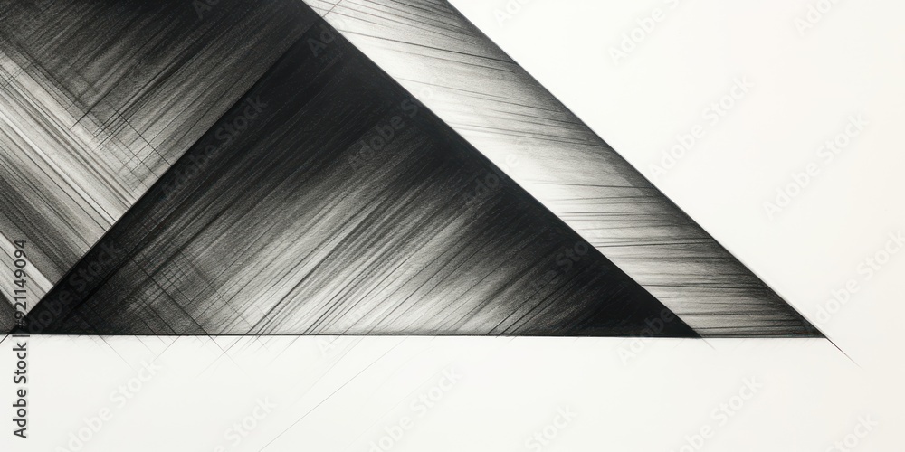 pencil sketch parallel lines at an angle crosshatching, white ...