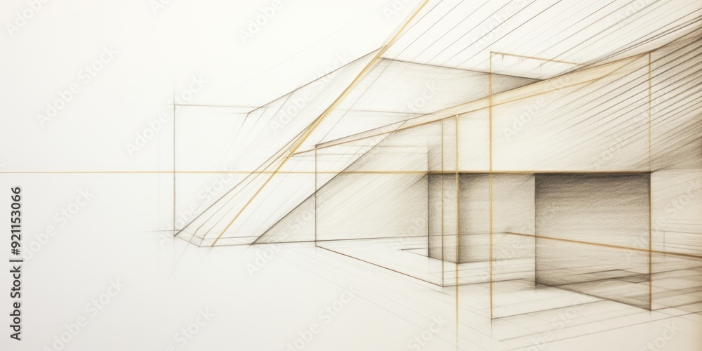 pencil sketch parallel lines at an angle crosshatching, white ...