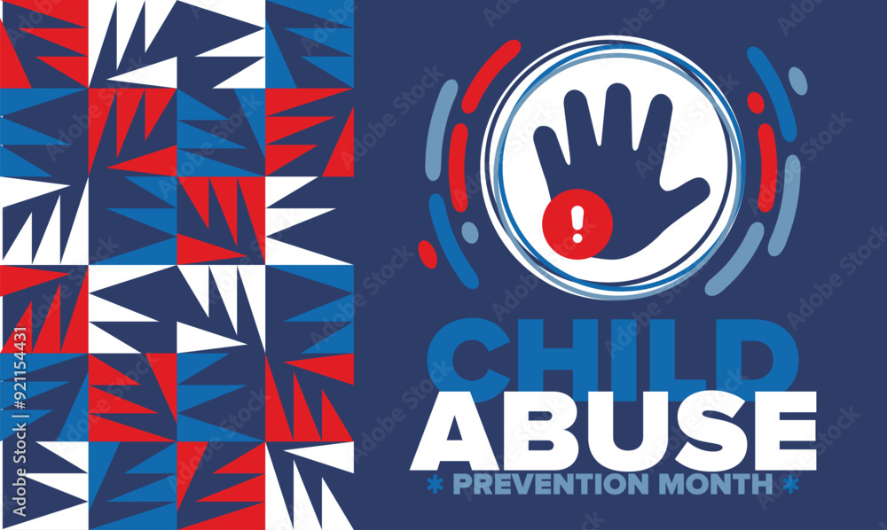 Child Abuse Prevention Month. Celebrate annual in April in United ...