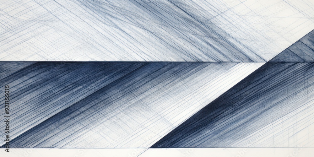 pencil sketch parallel lines at an angle crosshatching, white ...
