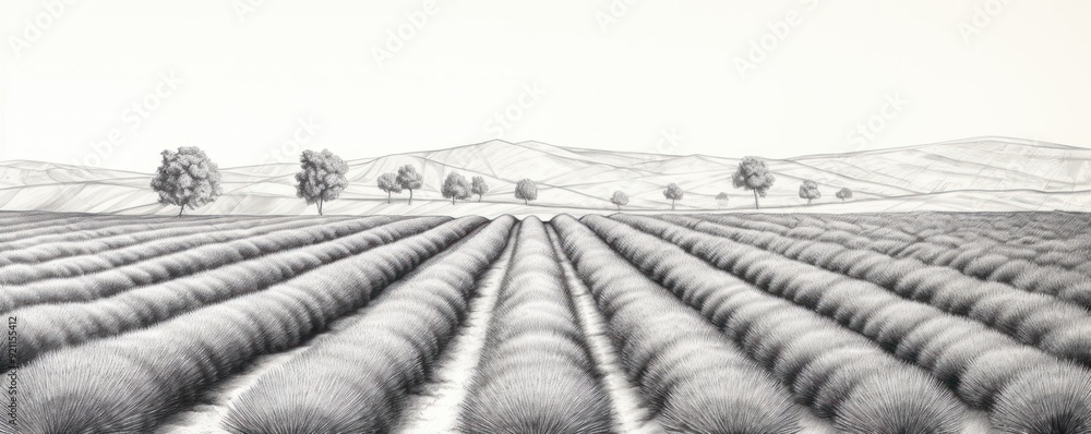 pencil sketch parallel lines at an angle crosshatching, white ...