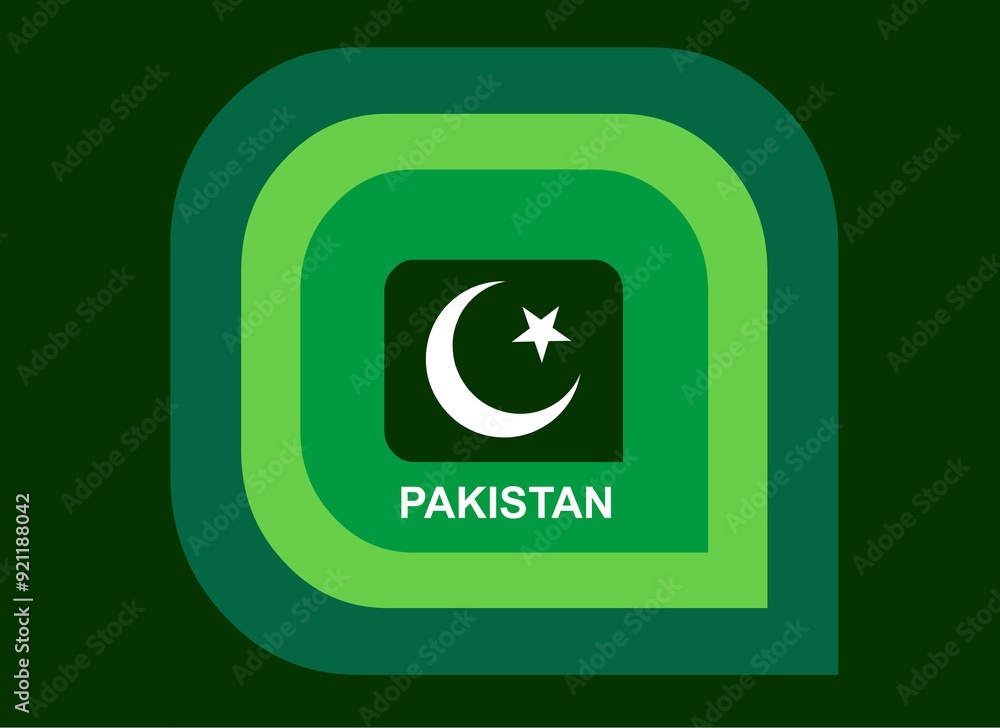 14 August. Pakistan Independence Day. Celebration Card Vector ...