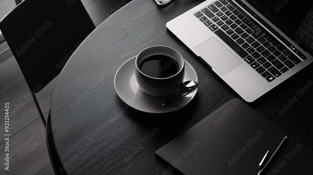 Coffee Break at the Desk: A simple, yet powerful image of a cup of ...