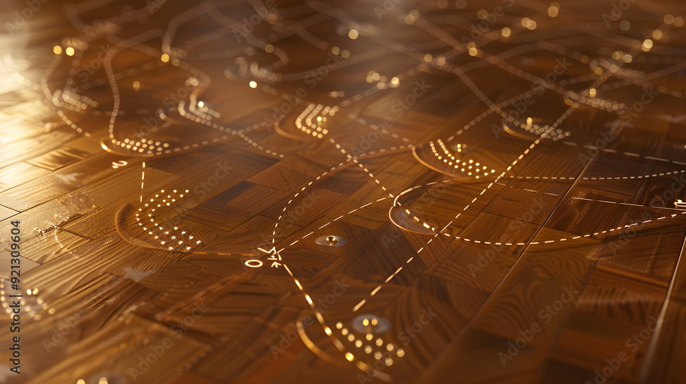 Detailed Quick Step Dance Chart with Footprints and Annotations for ...