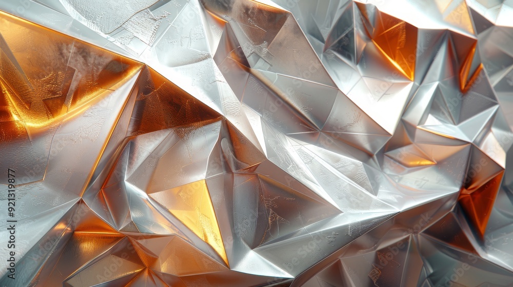 Geometric Origami: Abstract shapes that mimic the folds and creases of ...