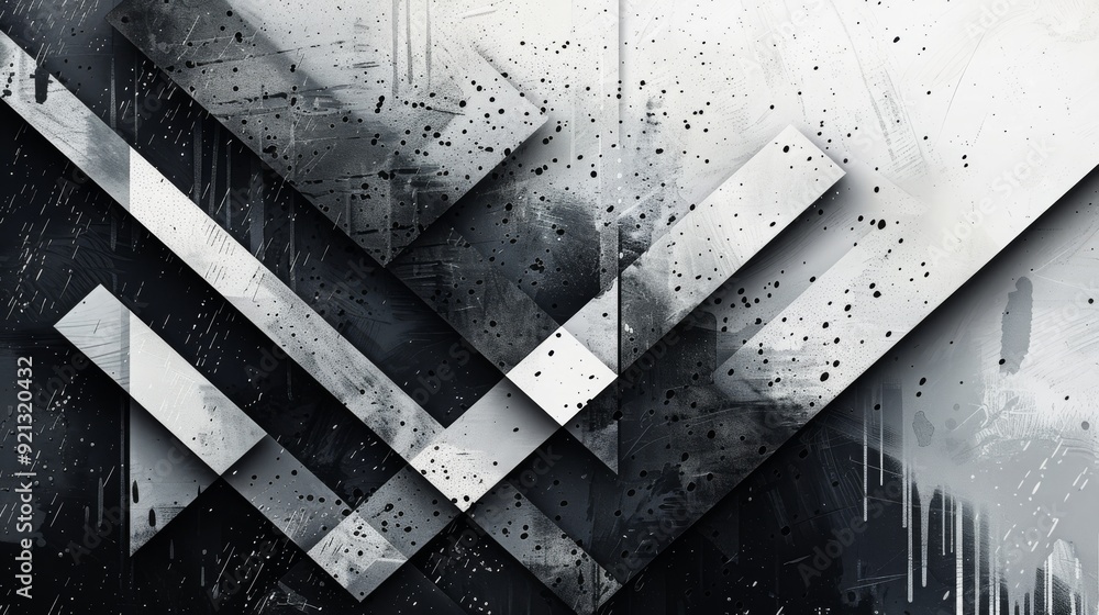 Geometric Rain Patterns: Rain visualized in geometric patterns, using ...