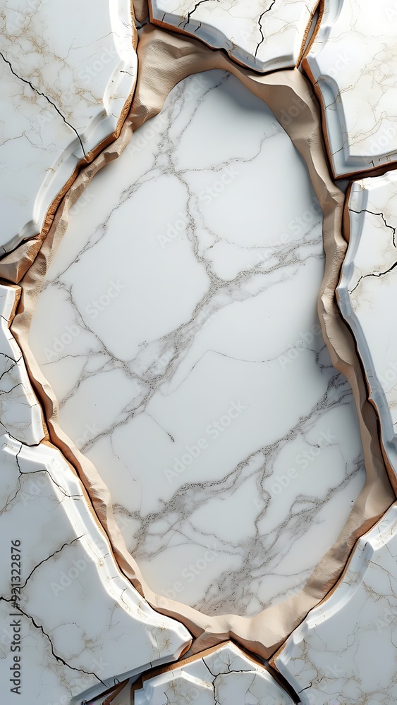 cracked Marble texture frame background, luxury marble texture ...