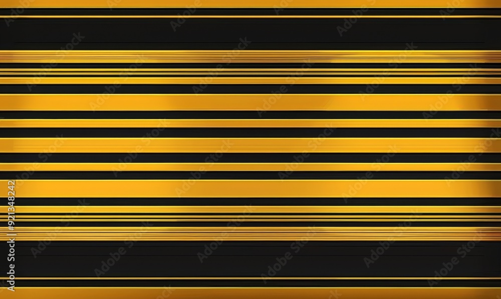 The modern line set was hand drawn, with golden calligraphy underline ...