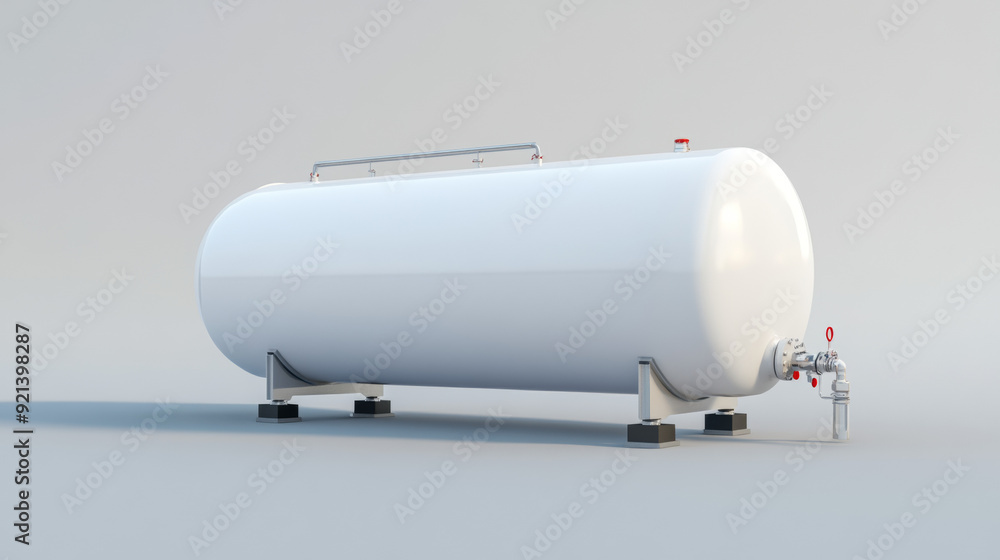 Gas tank for storing energy from hydrogen produced by clean energy ...