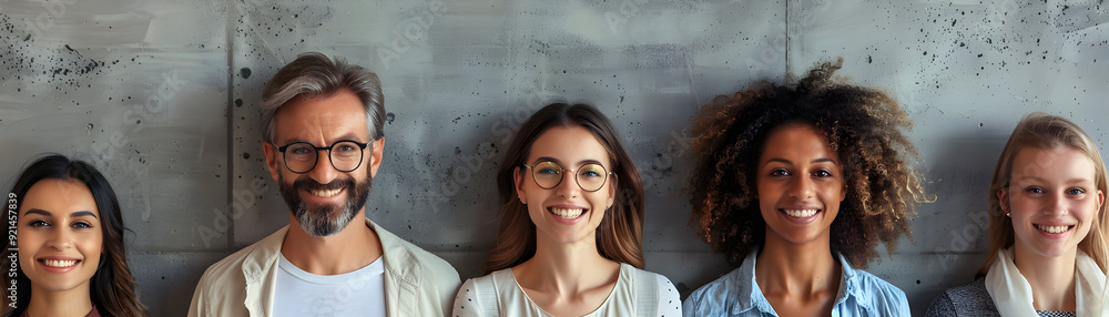 Enchanted Interview Rooms: Group of People with Smiling Faces ...