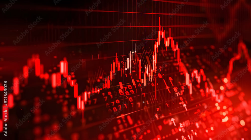 Stock Market Crash Analysis: Graph illustrating a stock market crash ...