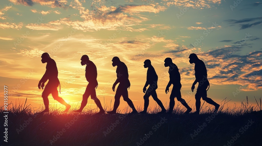Human evolution. A study of the sequence of biological evolution of ...