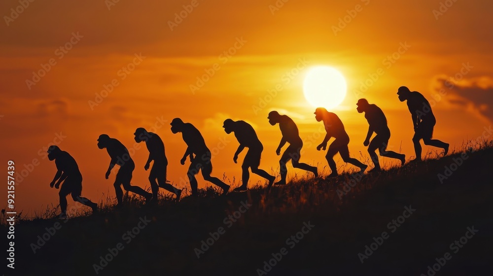 Human evolution. A study of the sequence of biological evolution of ...