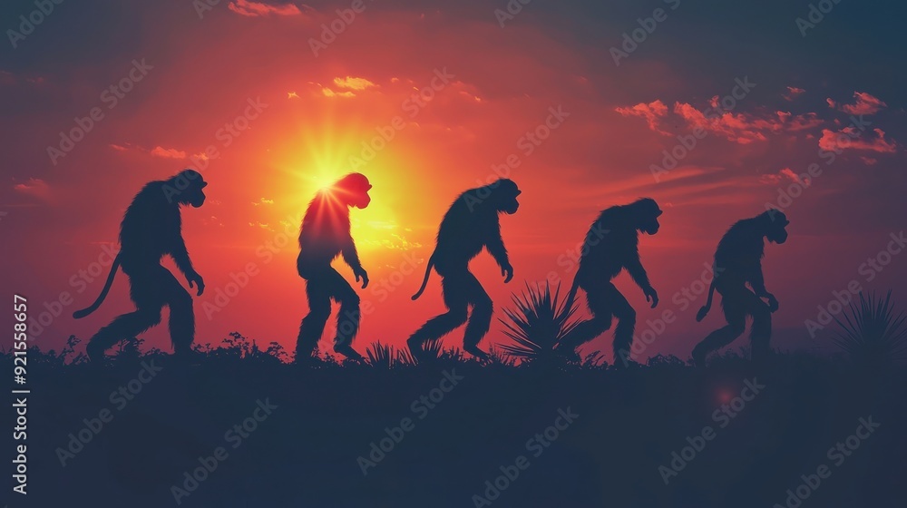 Human evolution. A study of the sequence of biological evolution of ...