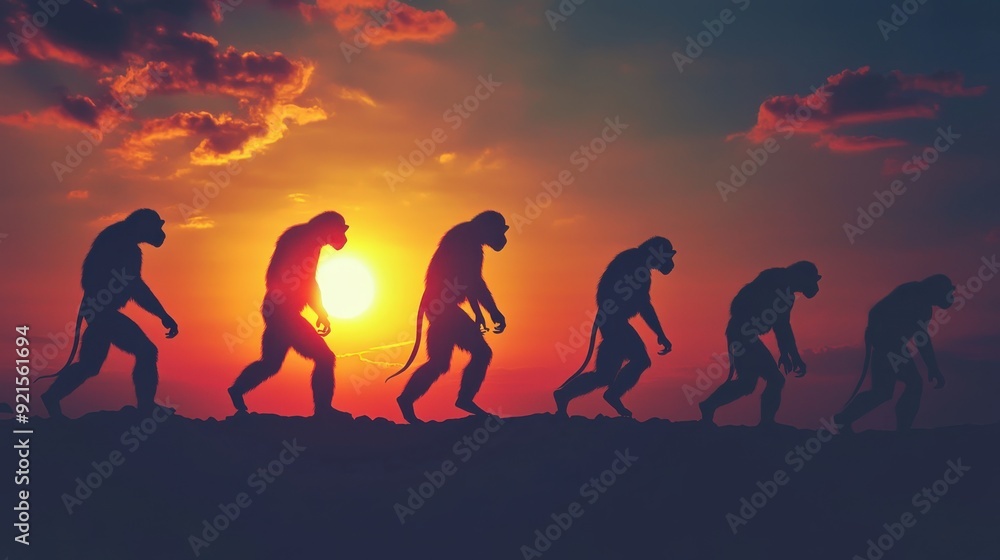 Human evolution. A study of the sequence of biological evolution of ...