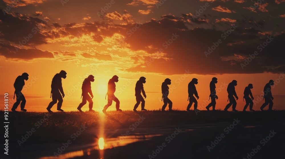 Human evolution. A study of the sequence of biological evolution of ...