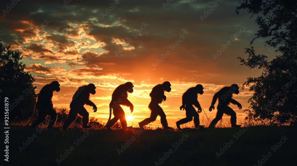 Human evolution. A study of the sequence of biological evolution of ...
