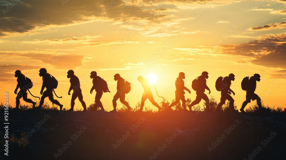 Human evolution. A study of the sequence of biological evolution of ...