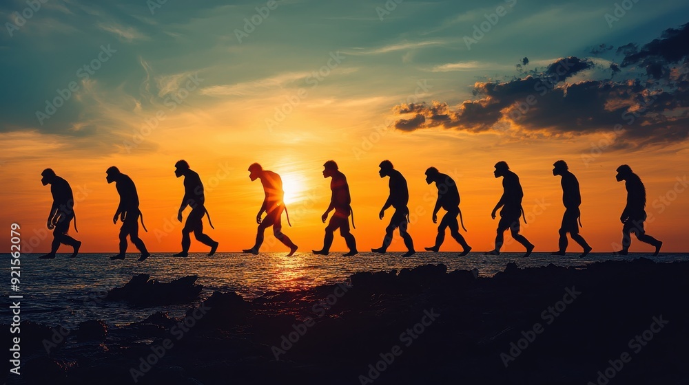 Human evolution. A study of the sequence of biological evolution of ...