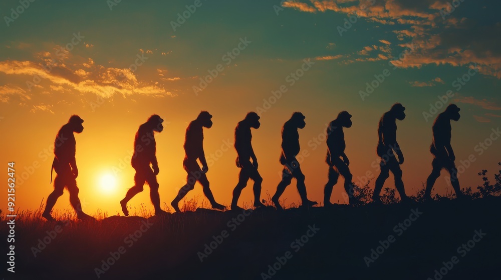 Human evolution. A study of the sequence of biological evolution of ...
