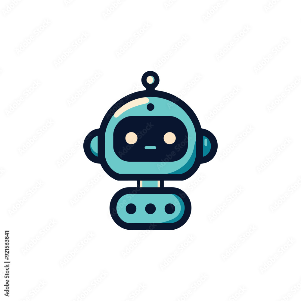chat bot logo, ai bot logo, robot AI logo artificial intelligence logo ...